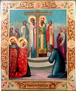 Η ΥΨΩΣΗ ΤΟΥ ΤΙΜΙΟΥ ΣΤΑΥΡΟΥ – dimitzinou