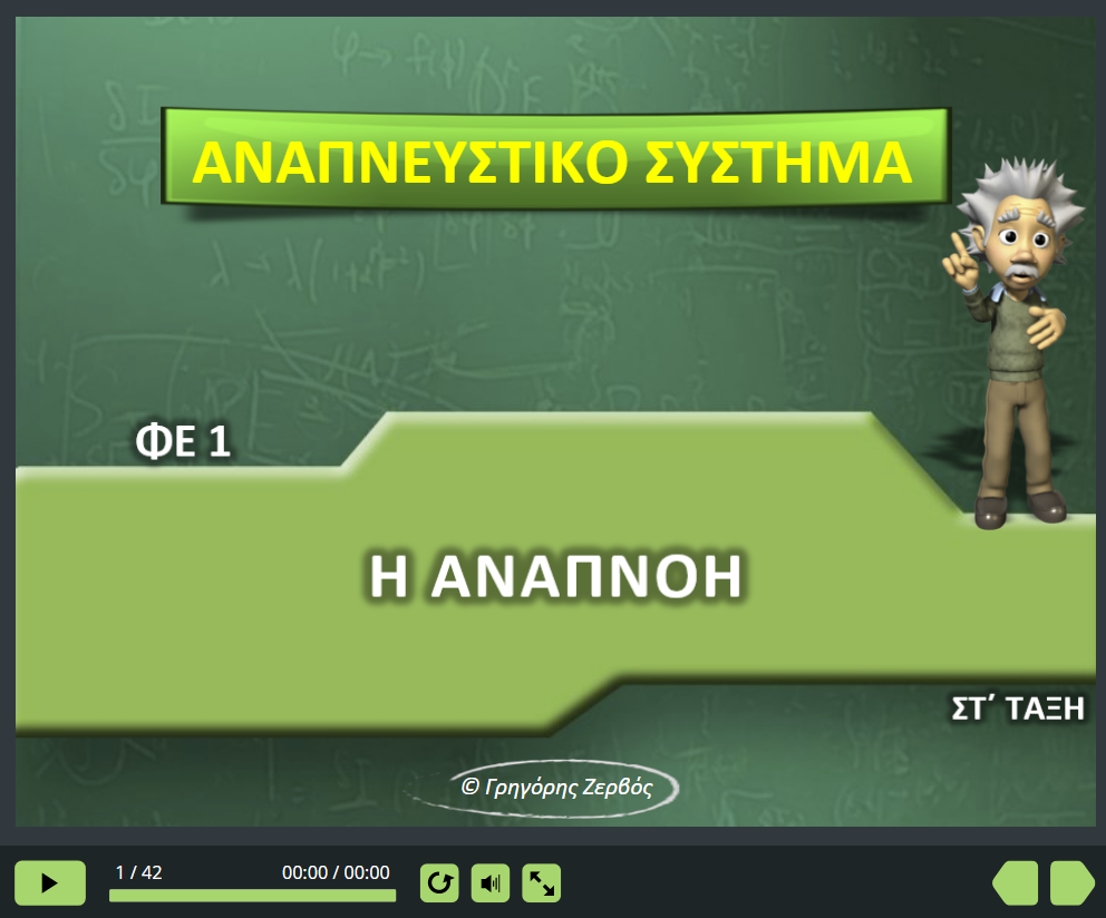ΤΟ ΑΝΑΠΝΕΥΣΤΙΚΟ ΣΥΣΤΗΜΑ ΦΕ1: Η ΑΝΑΠΝΟΗ – ΣΤ΄ ΔΗΜΟΤΙΚΟΥ “ΕΛΠΙΔΑ”