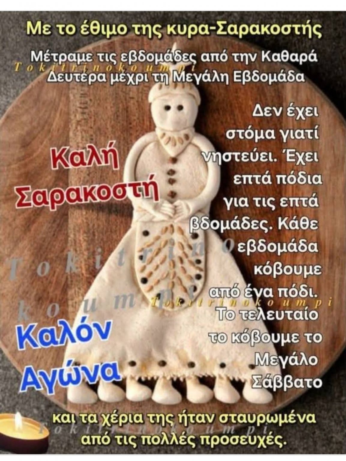 Σαρακοστή – Τ.Π.Ε. με μια κυρία των Υπολογιστών